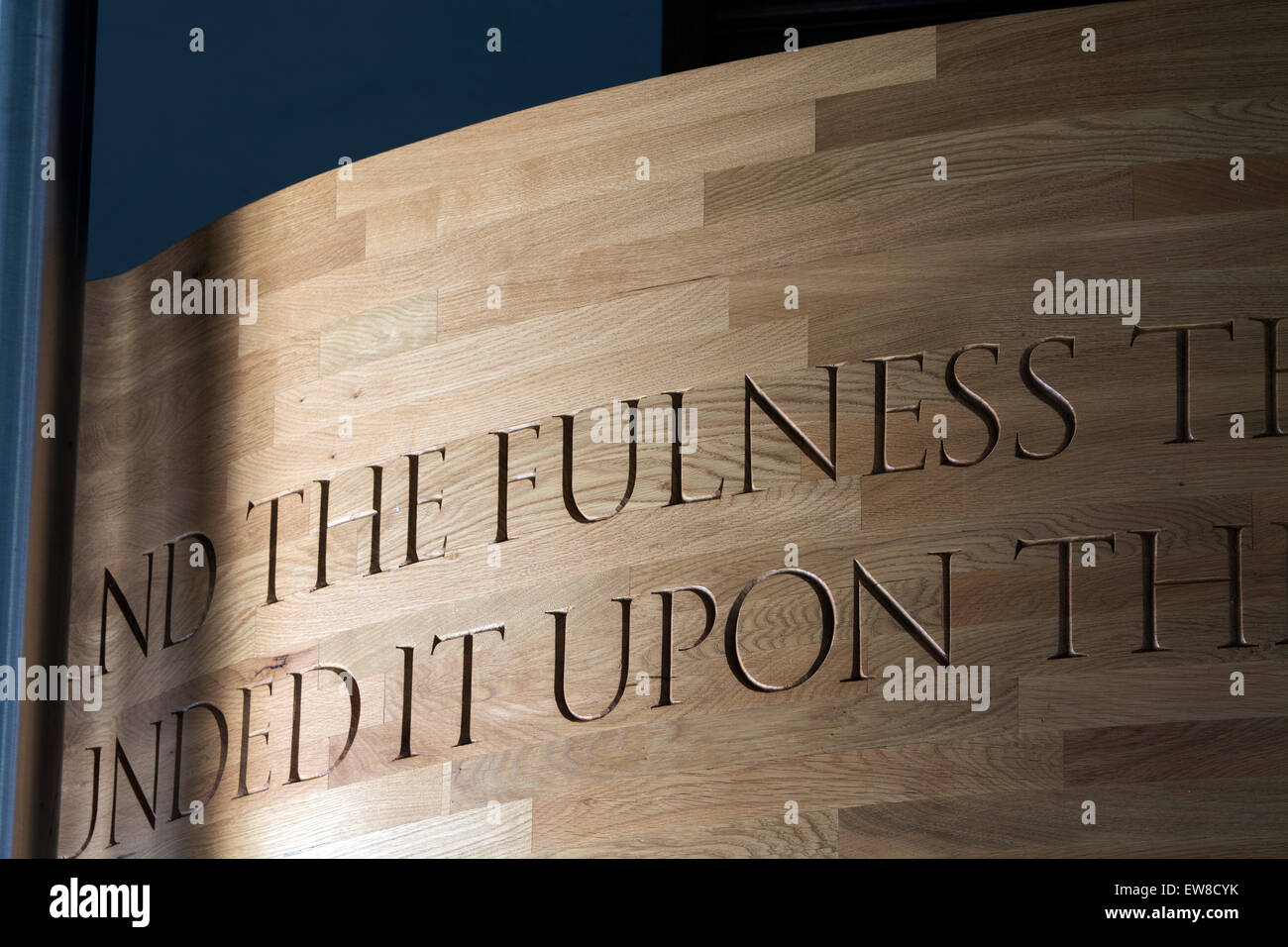 New gallery detail, St Michael and All Angels Church, Tirley ...