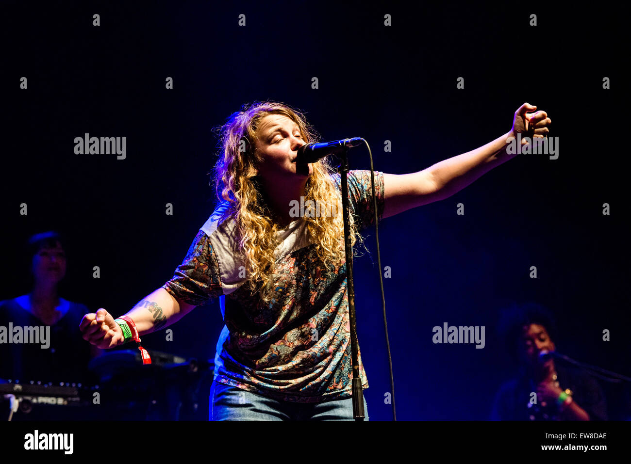 Barcelona, Catalonia, Spain. 19th June, 2015. KATE TEMPEST, Britain's ...