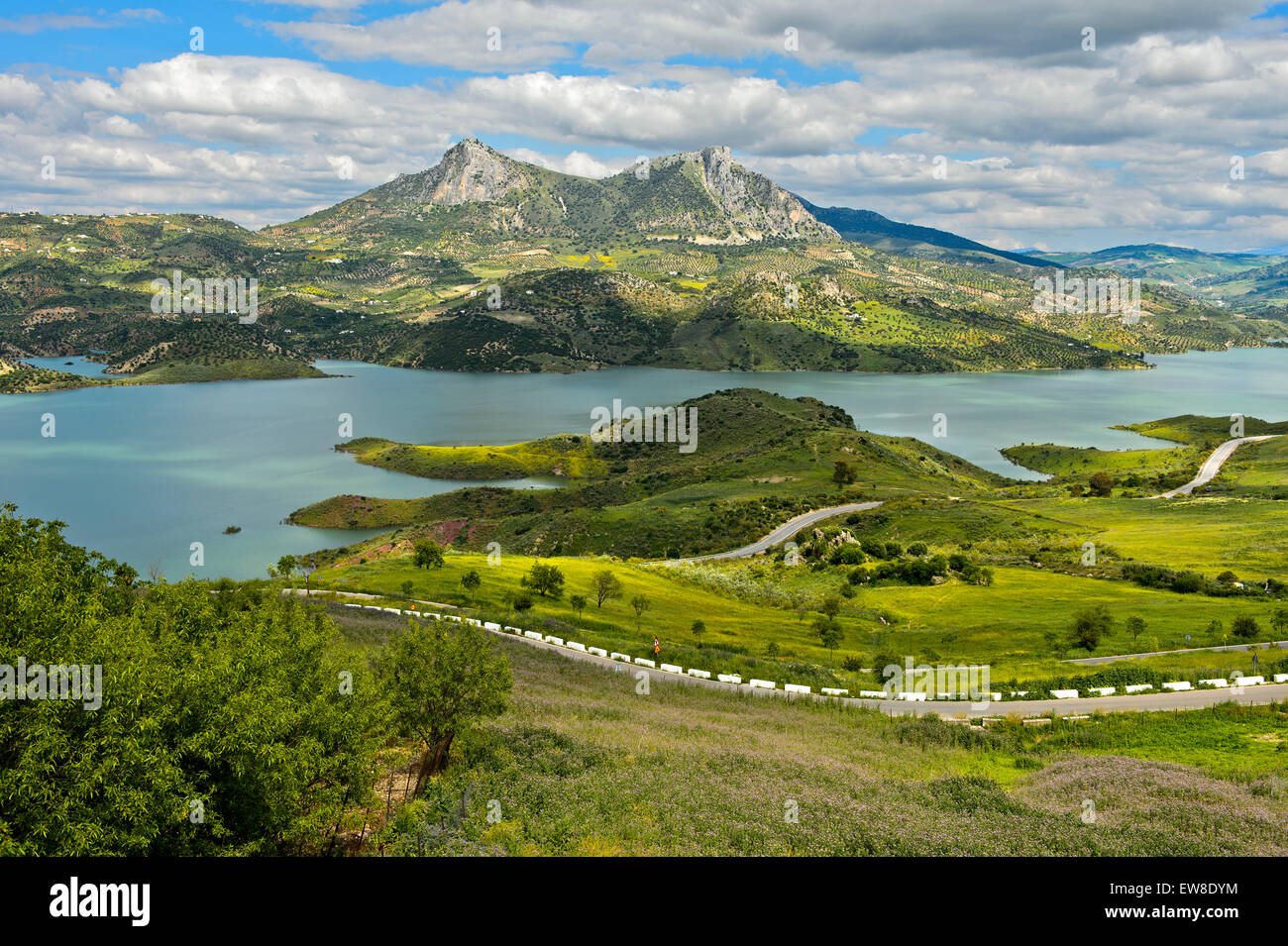 Zahara-El Gastor Reservoir, Embalse de Zahara-El Gastor, Zahara de la ...