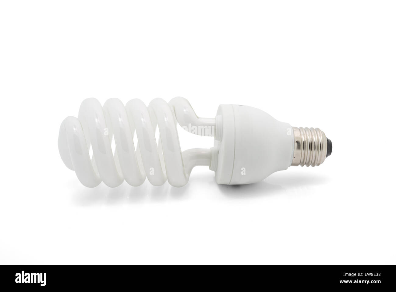 Fluorescent lamps isolated on white background Stock Photo - Alamy