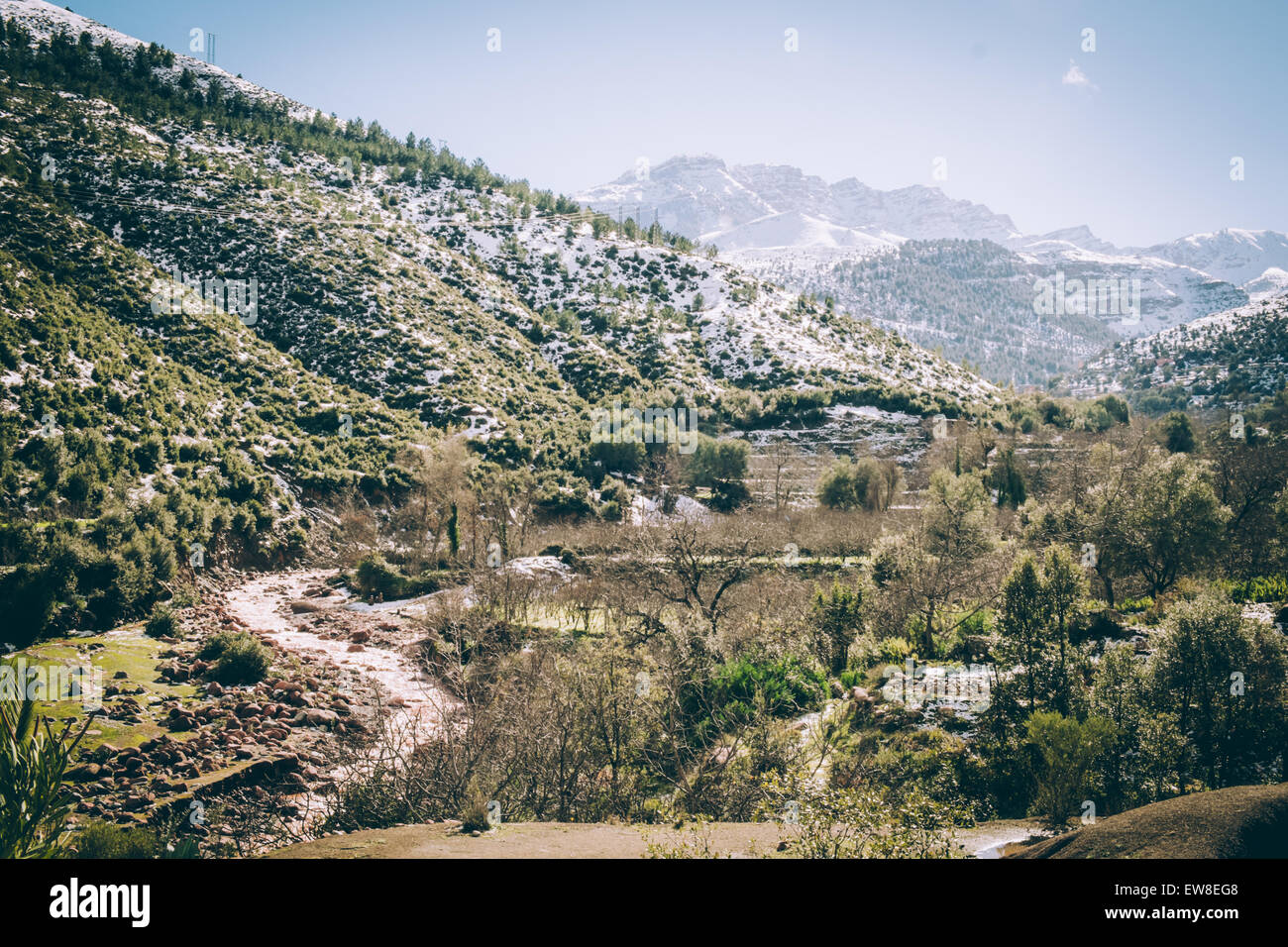 Marrakech atlas mountains hi-res stock photography and images - Alamy