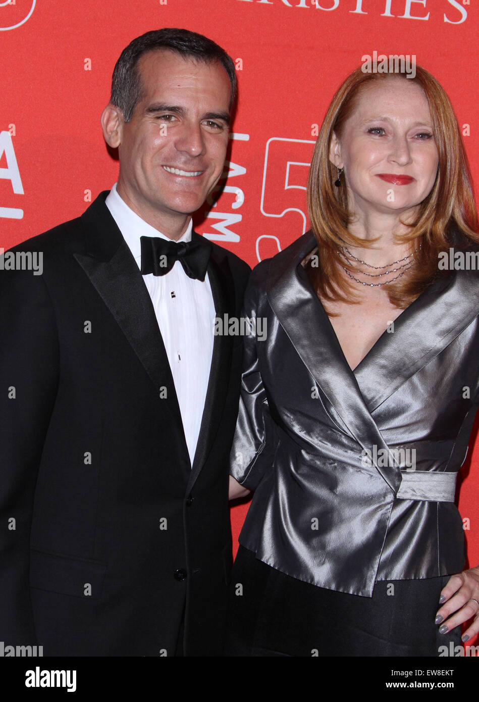 LACMA 50th Anniversary Gala held at LACMA Featuring: Eric Garcetti, Amy ...