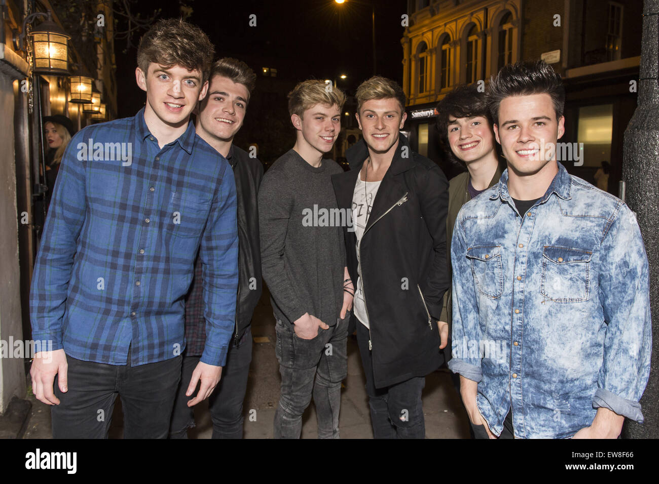 X Factor's Louis Walsh's new boyband Hometown celebrate their second ...