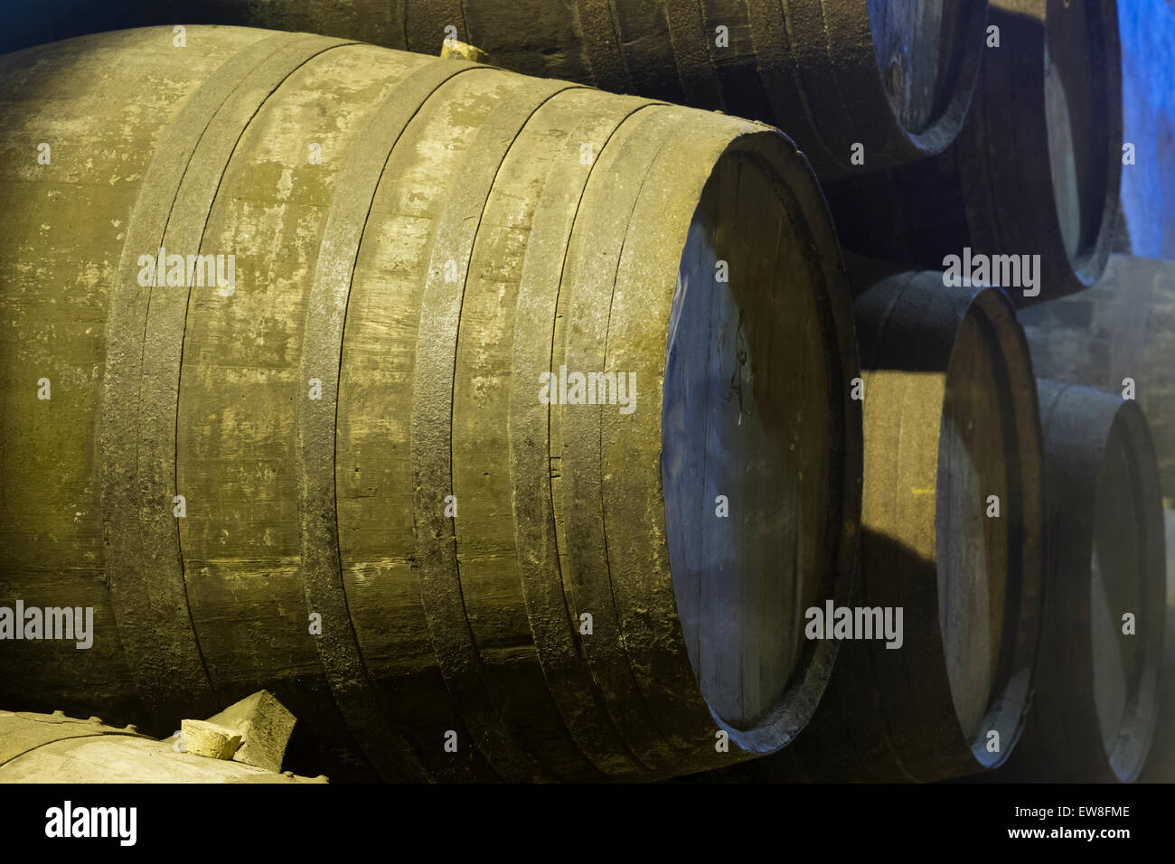 port wine barrels Stock Photo - Alamy