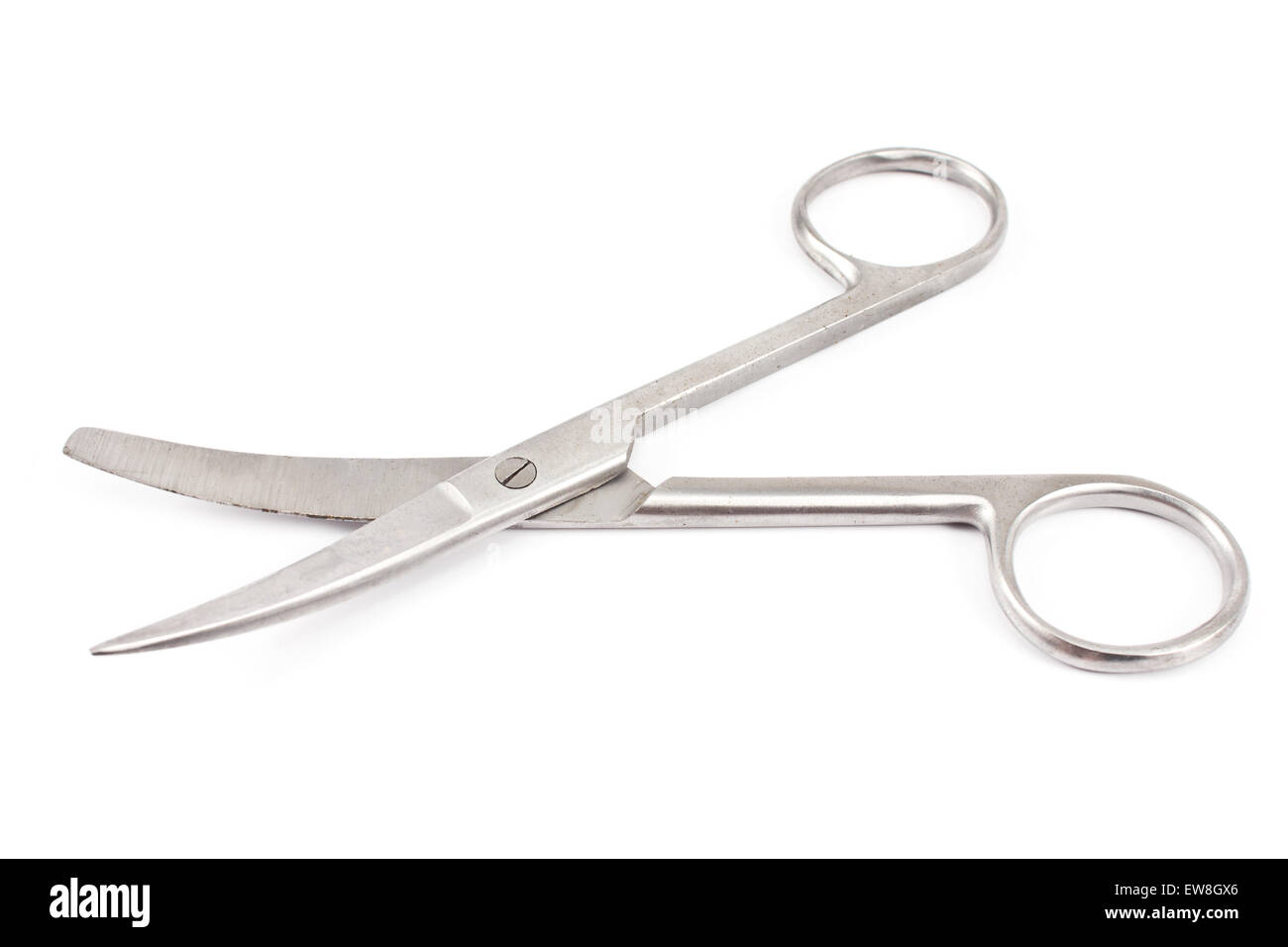 Nail scissors isolated on white Stock Photo - Alamy