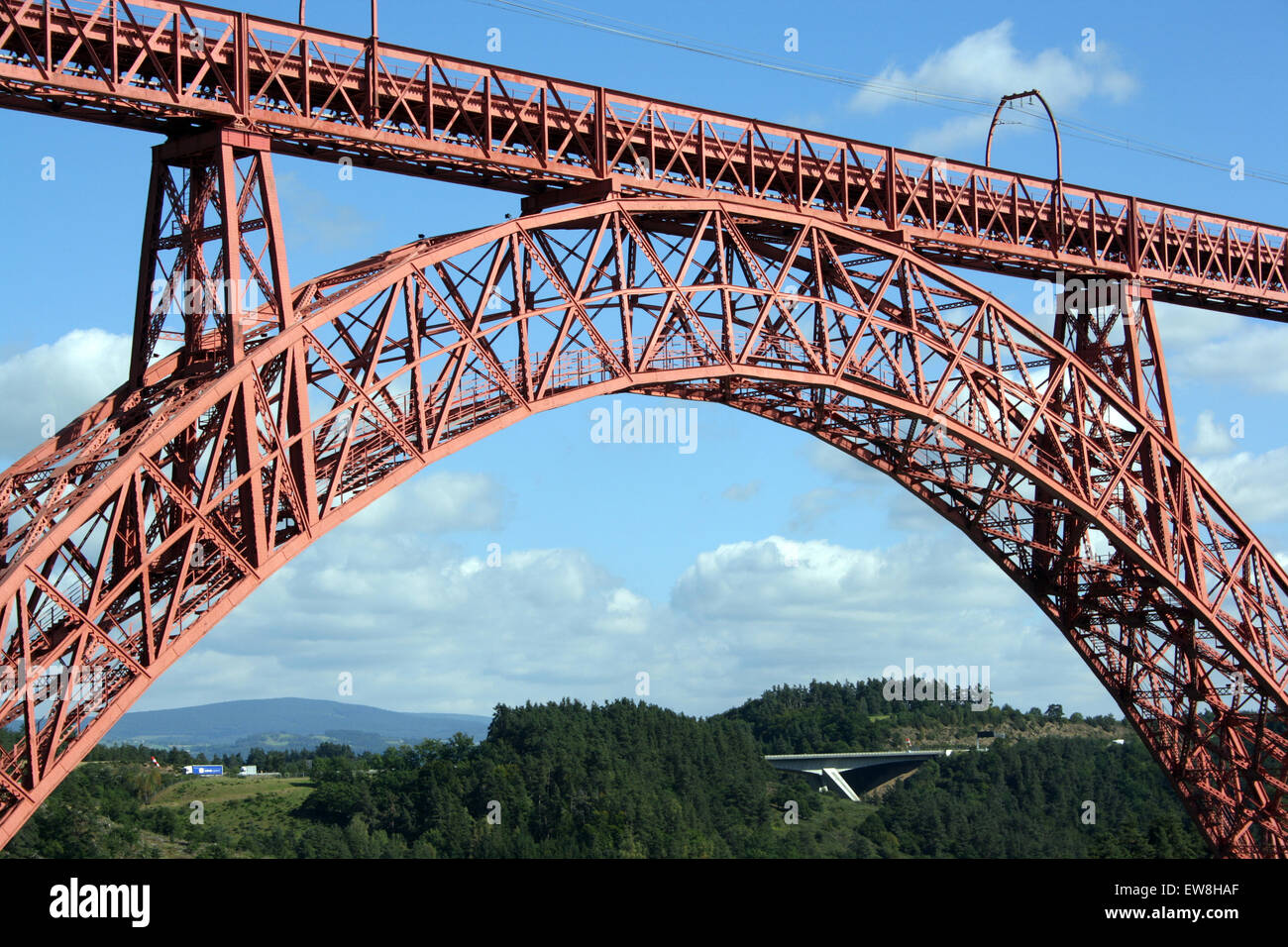 Viaduc de Garabit, Gustave Eiffel, France Stock Photo - Alamy