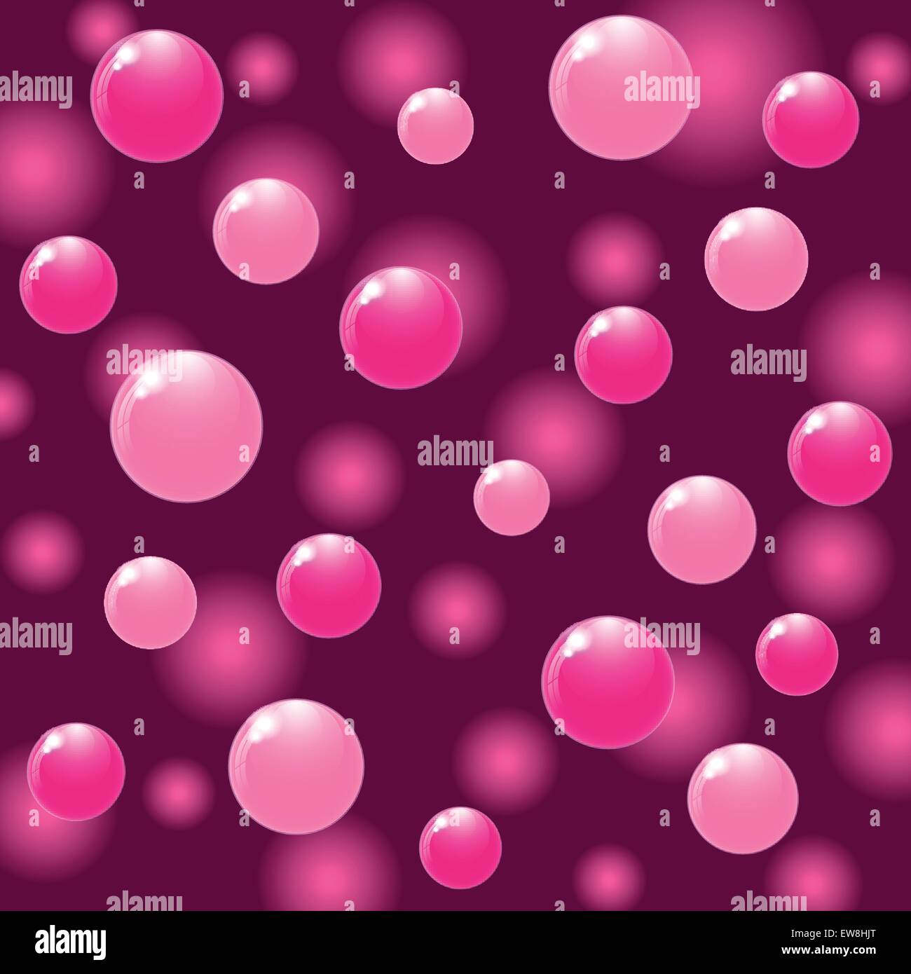 Pink balls on colorful background Stock Vector Image & Art - Alamy