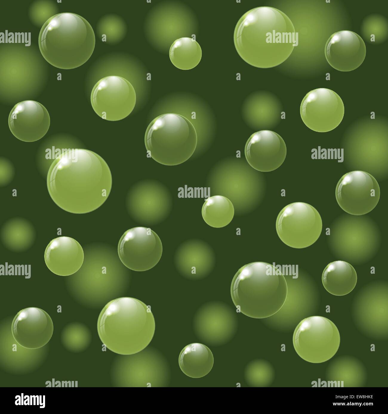 Green balls on abstract background Stock Vector Image & Art - Alamy