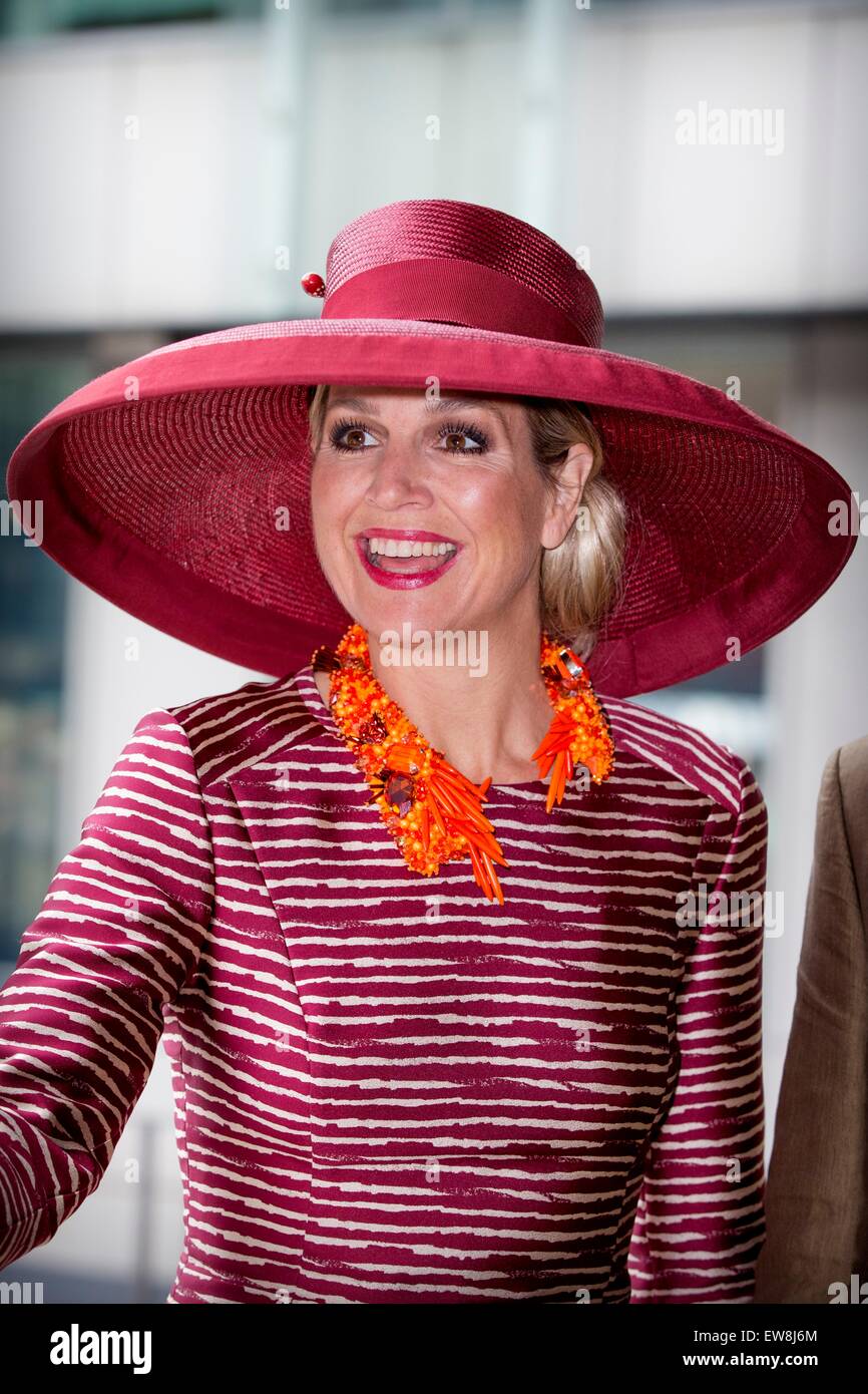 Rotterdam, Netherlands. 19th June, 2015. Queen Maxima of The ...