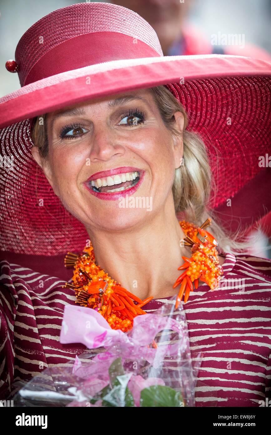 Rotterdam, Netherlands. 19th June, 2015. Queen Maxima of The ...