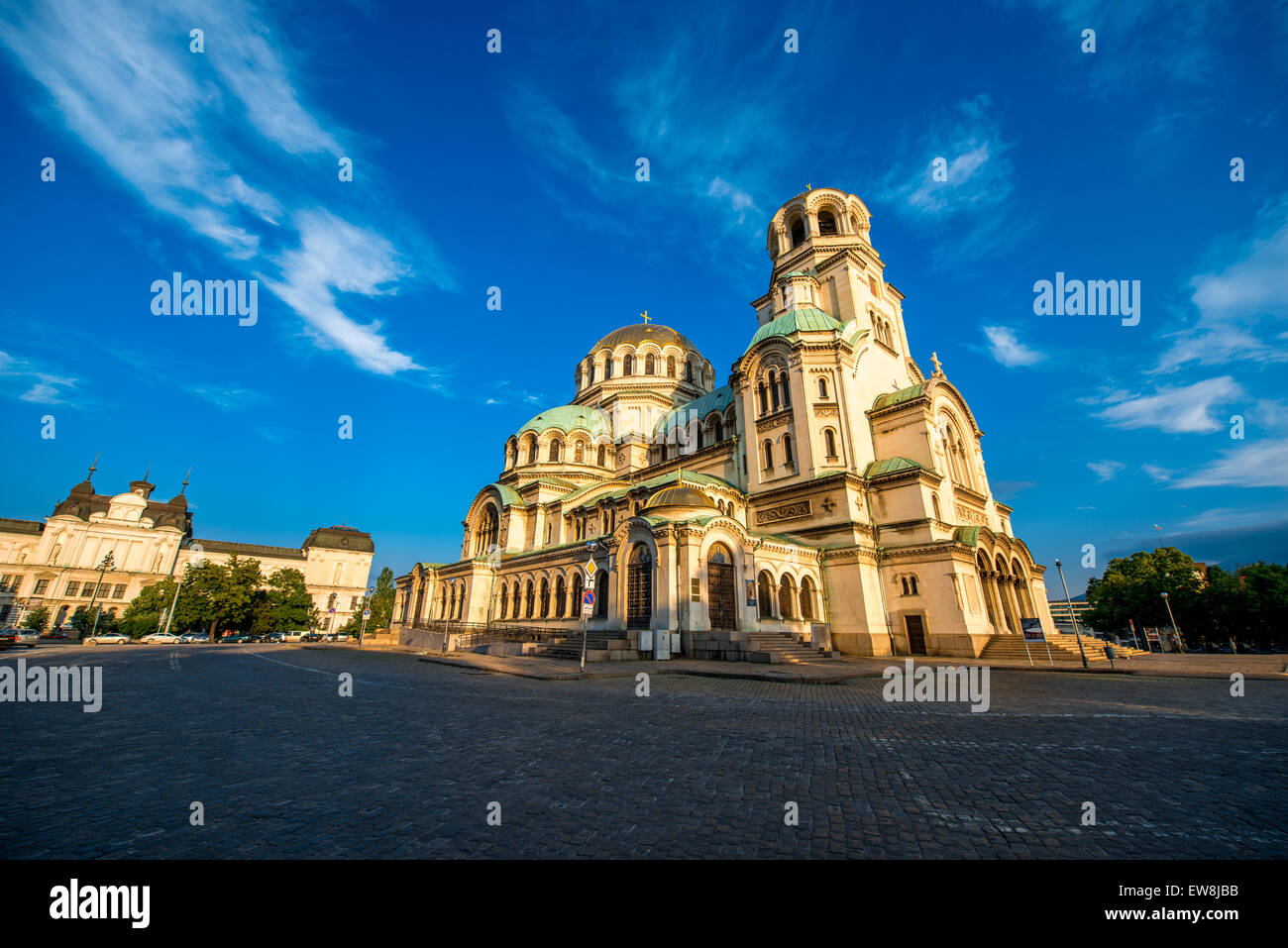 The St. Alexander Nevsky Cathedral Stock Photo - Alamy