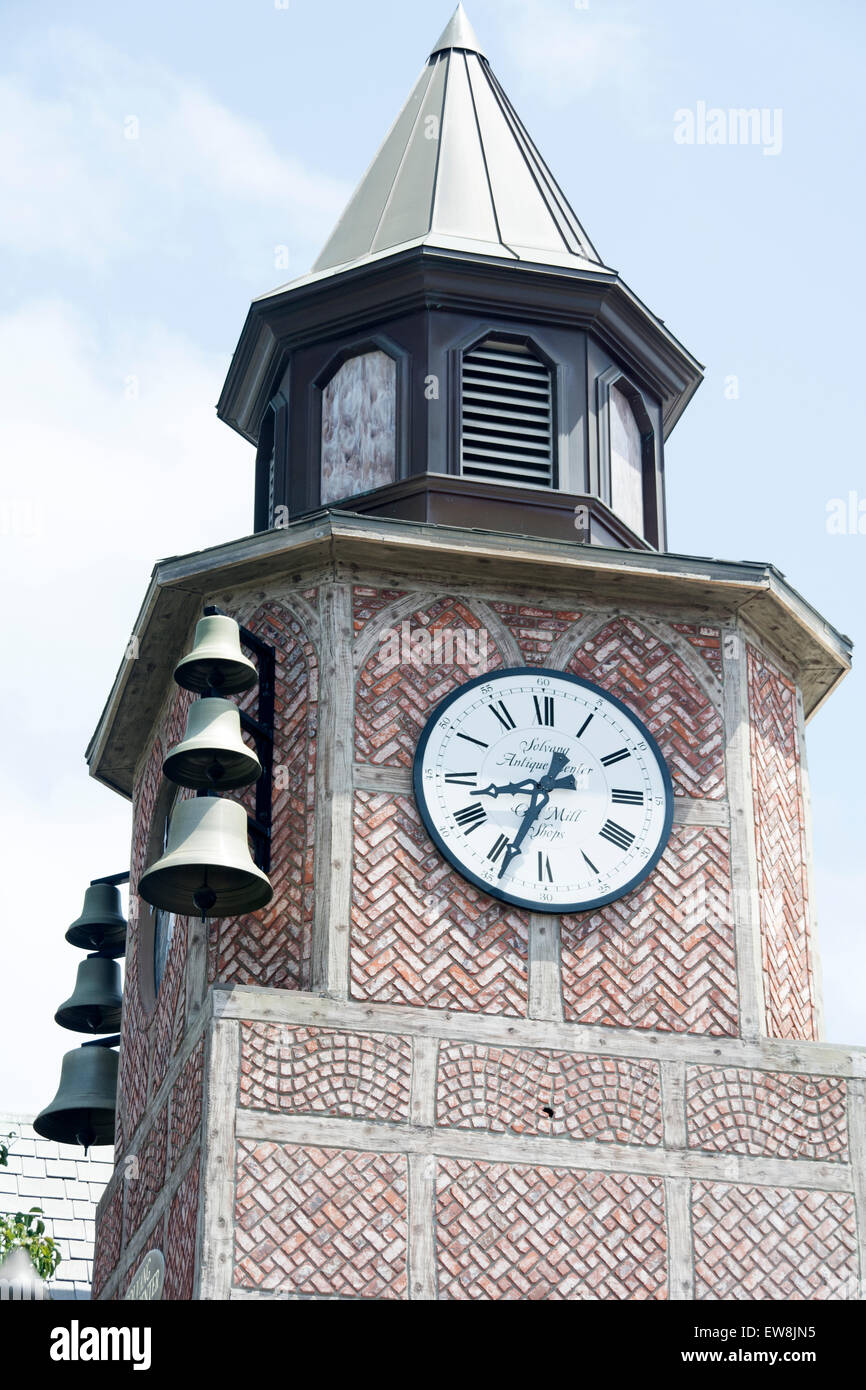 Solvang clock tower building hi-res stock photography and images - Alamy