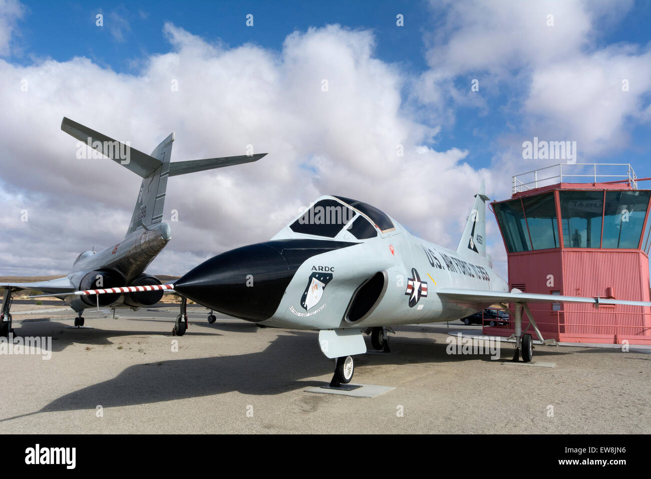 Convair QF-106B Delta Dart, one of the aircraft on display at the ...