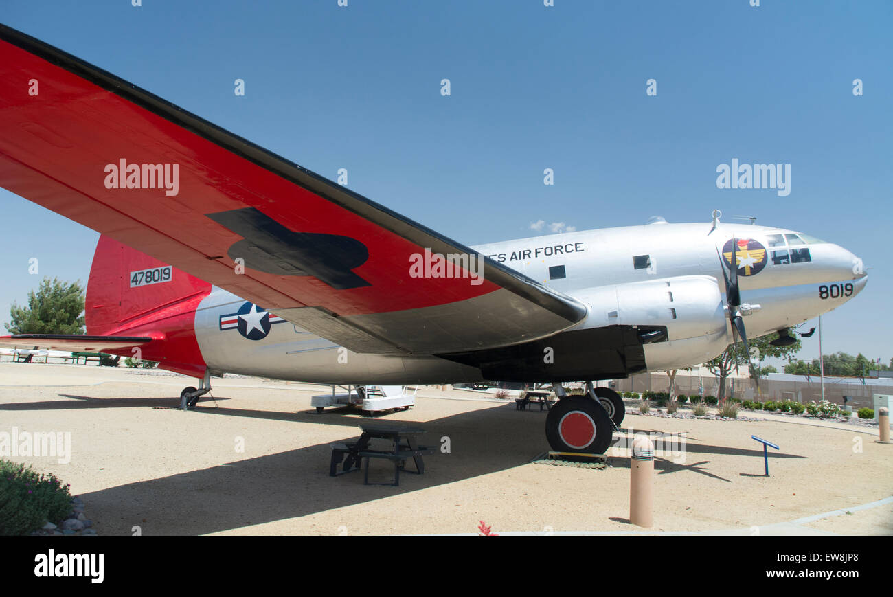 Curtiss P-40C , one of the aircraft at the Joe Davies Heritage Airpark ...