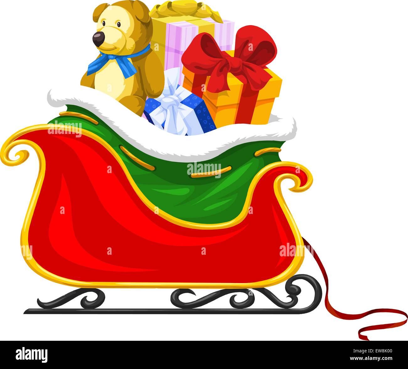 Stuffed santas Stock Vector Images - Alamy