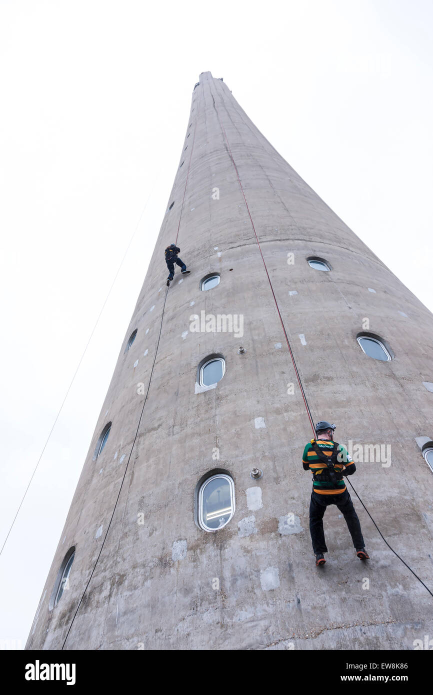 Northampton, U,K. 20th June, 2015. The National Lift Tower. Beryl Erwin ...
