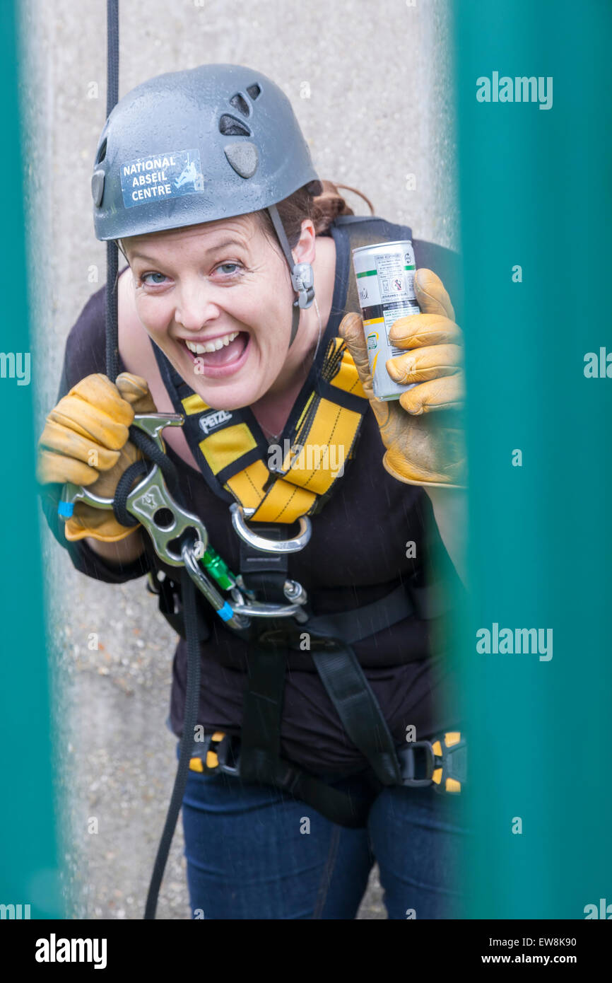 Northampton, U,K. 20th June, 2015. The National Lift Tower. Beryl Erwin ...