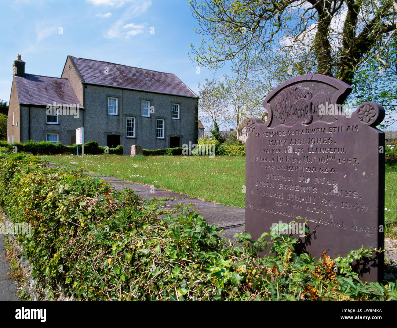 Capel Cildwrn, Llangefni, the first Baptist chapel in Anglesey, 1750 ...