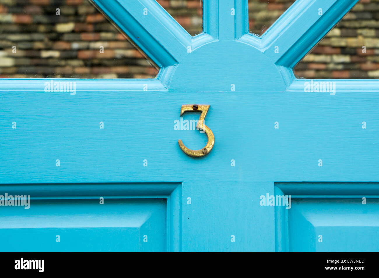 Door number 3 three conceptual image closeup Stock Photo - Alamy