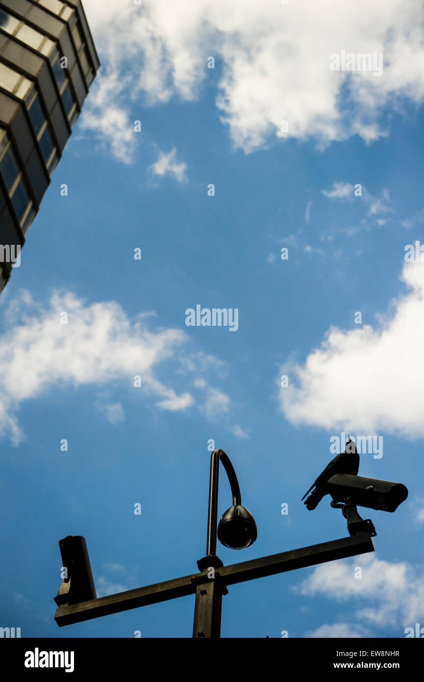 Cctv camera on top security hi-res stock photography and images - Alamy