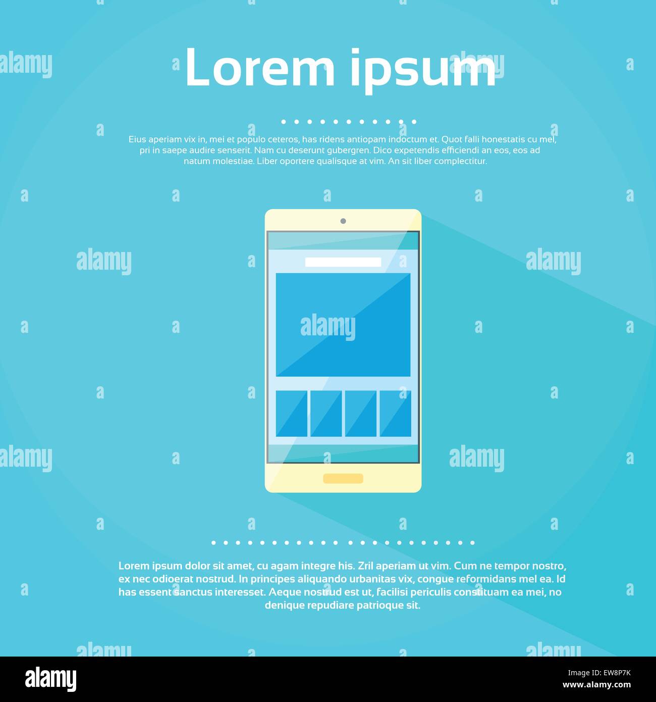 Cell Smart Phone Curve Edge New Shape Screen Stock Vector Image & Art ...