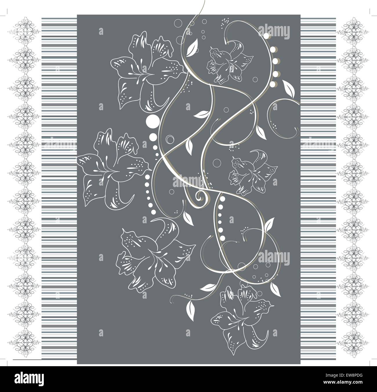 Spring floral background Stock Vector Image & Art - Alamy