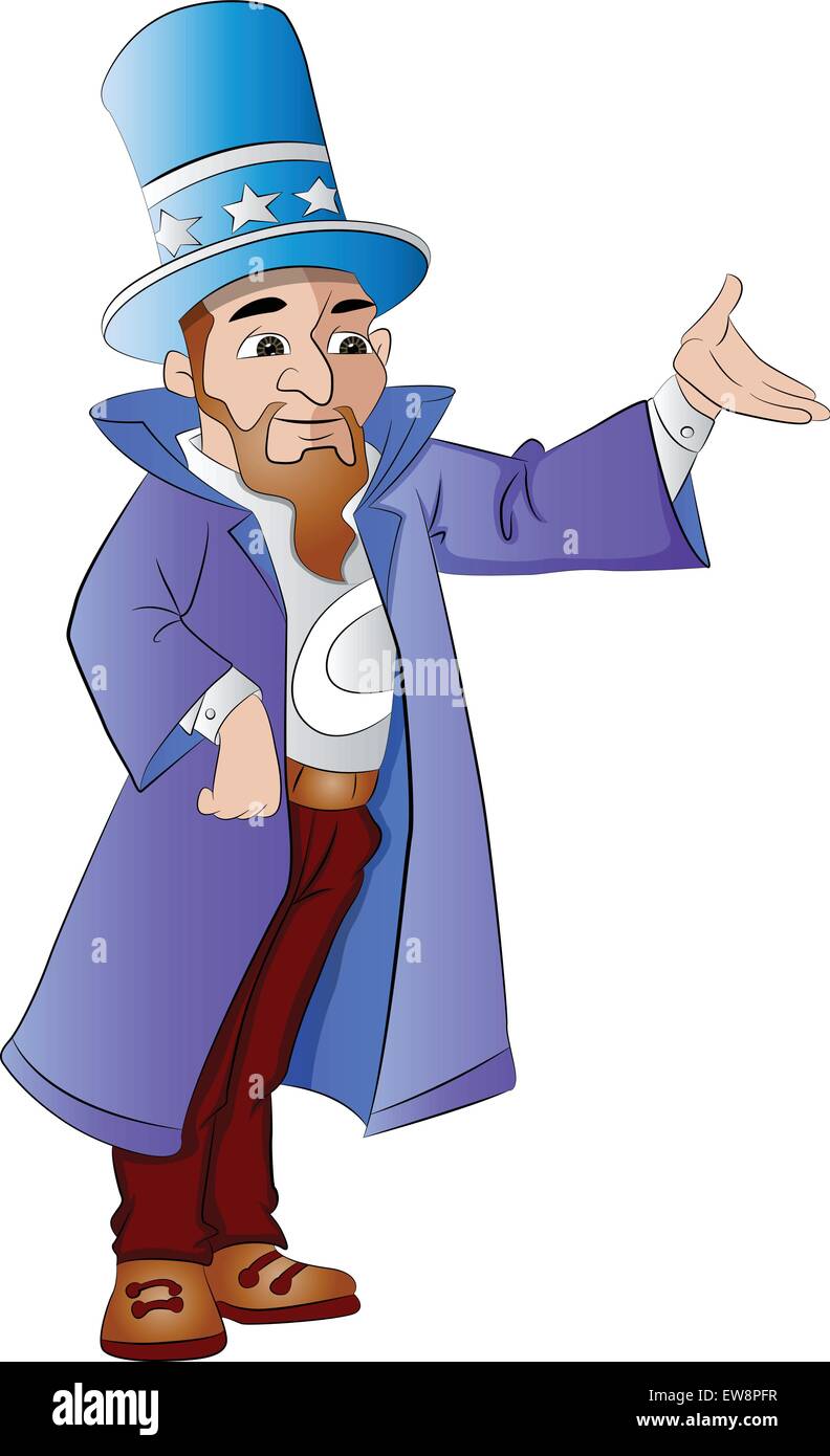 Magician, vector illustration Stock Vector Image & Art - Alamy