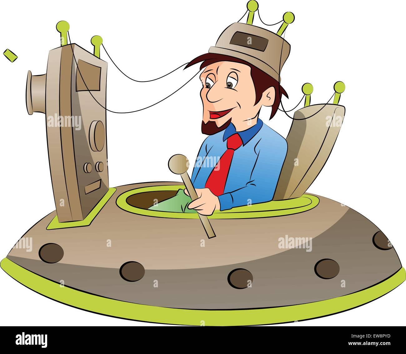 Pod chair Stock Vector Images - Alamy