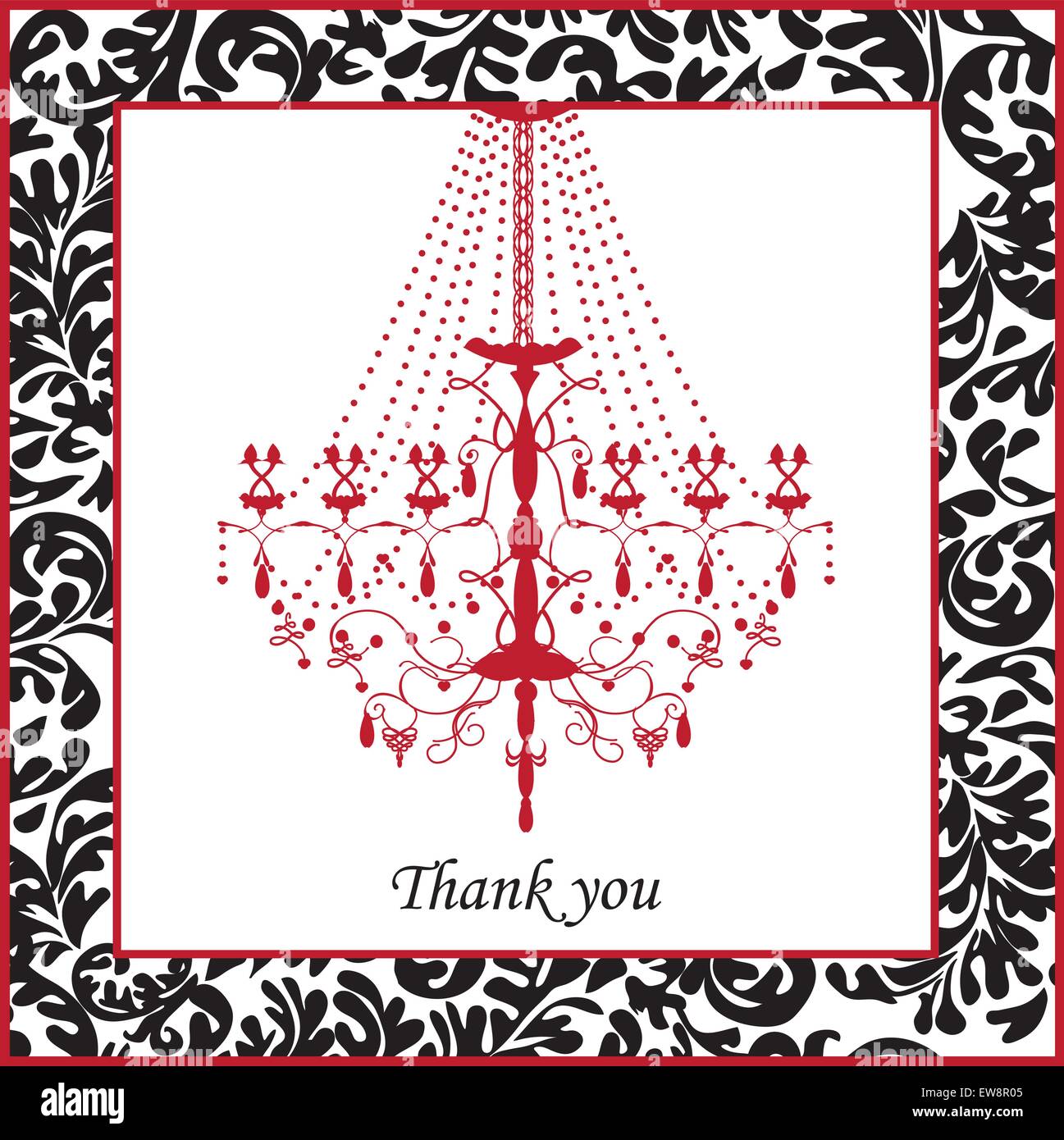 Romantic vintage card design Stock Vector Image & Art - Alamy