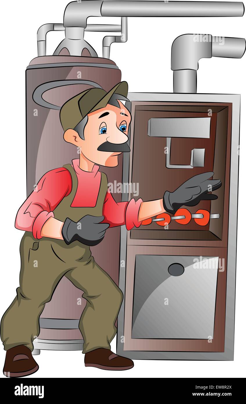 Maintenance Man, vector illustration Stock Vector Image & Art - Alamy
