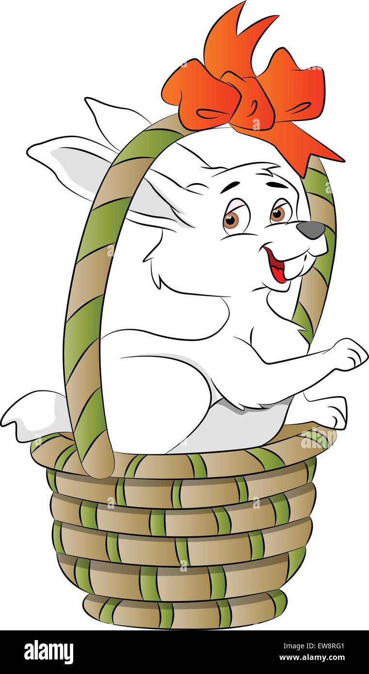 Vector bunny picture hi-res stock photography and images - Alamy