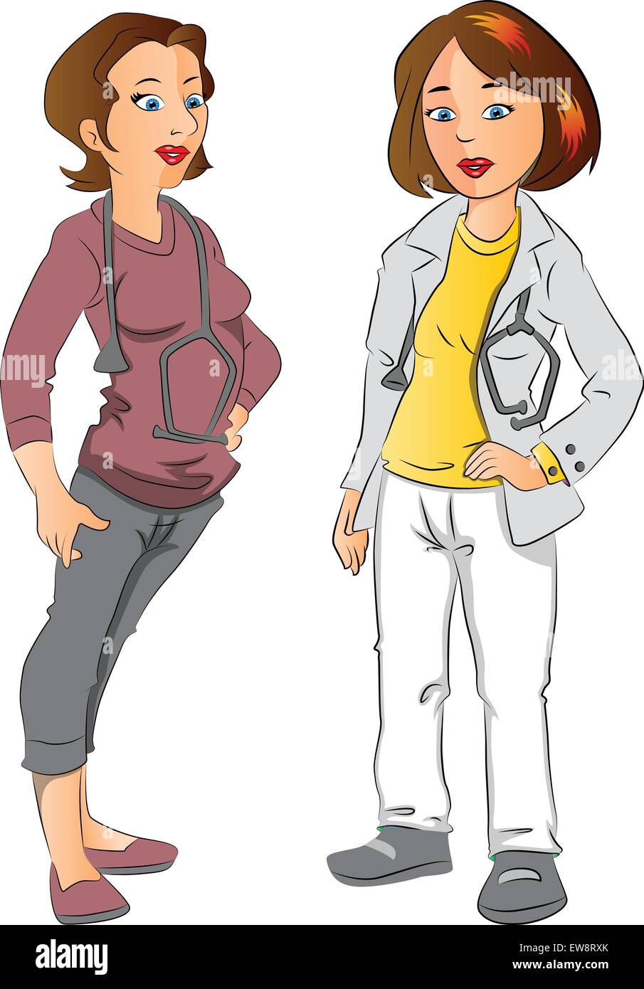 Interns vector vectors hi-res stock photography and images - Alamy