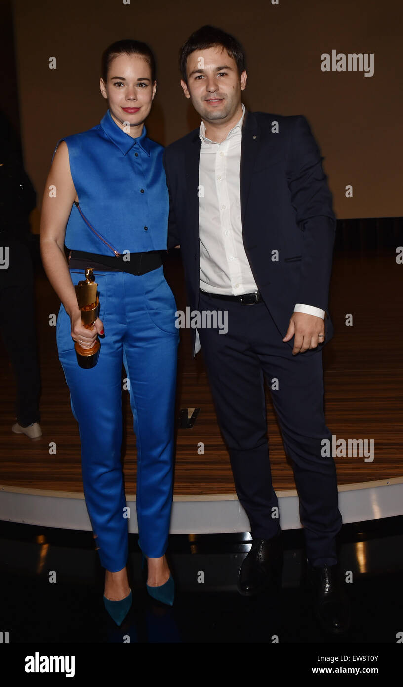 Berlin, Germany. 19th June, 2015. Spanish actress Laia Costa ahd her ...