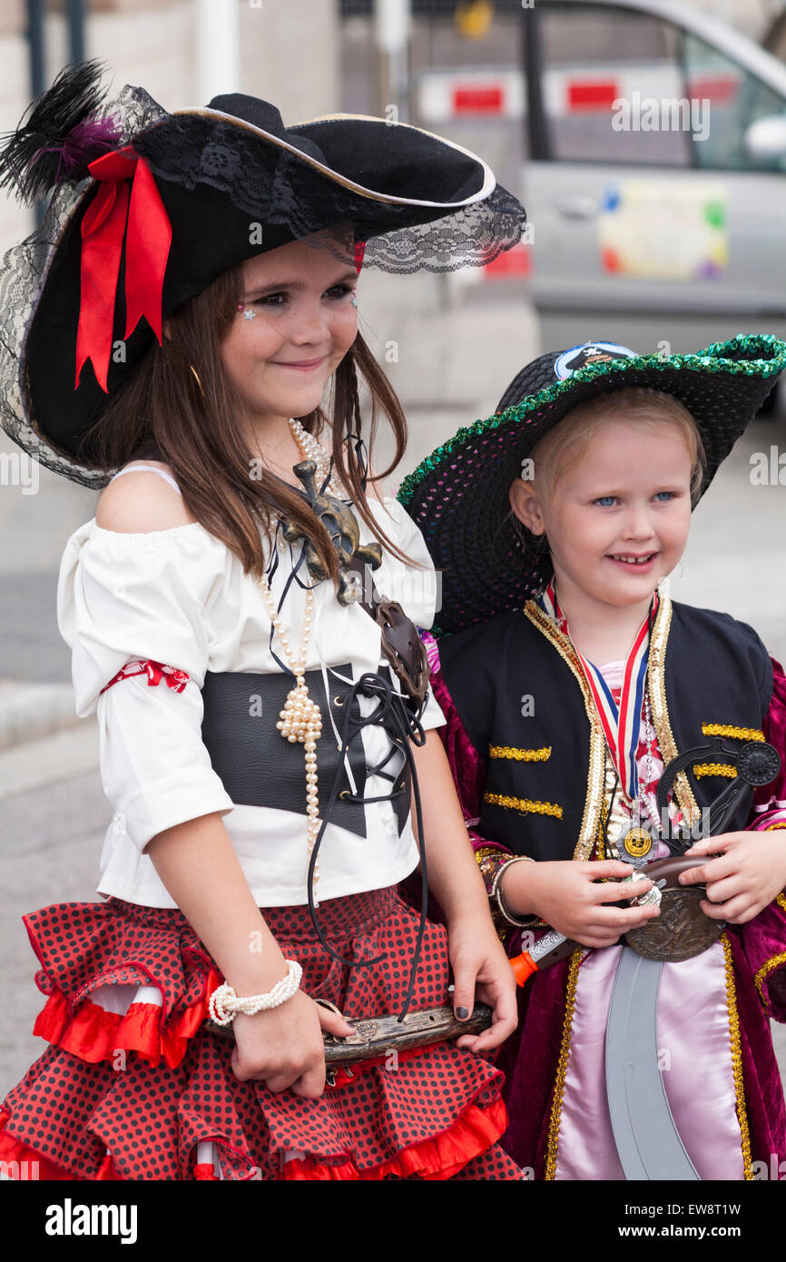 Children dressed as pirates at Harry Paye Day, Poole in June Credit ...