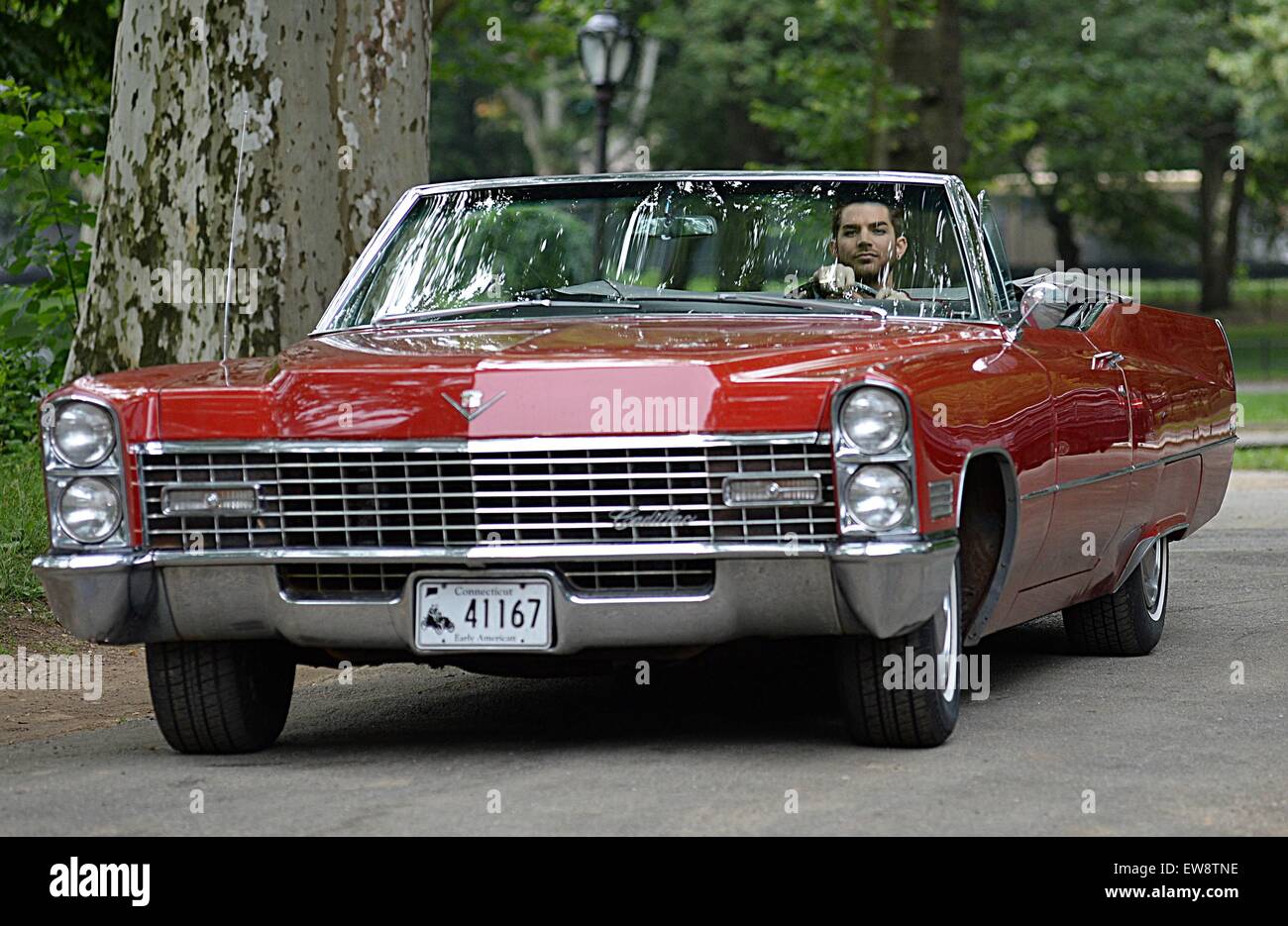 New York, NY, USA. 19th June, 2015. Adam Lambert on stage for ABC's ...