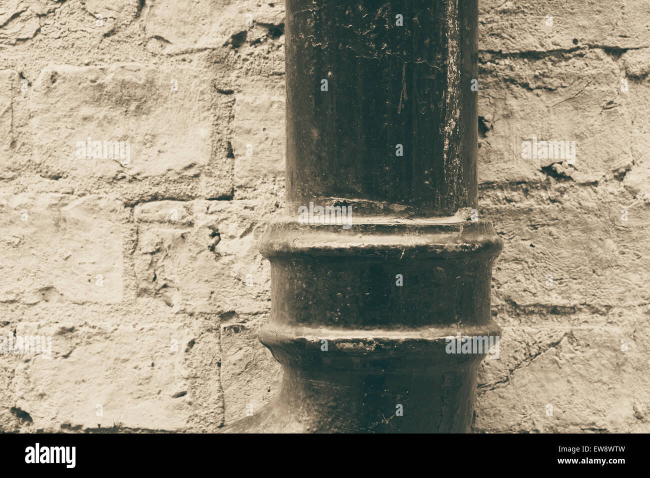 Weathered drain pipe closeup conceptual image Stock Photo - Alamy
