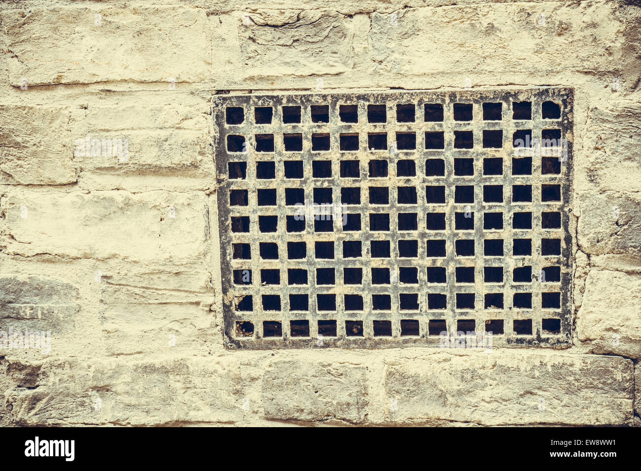 Ventilation brick on an external wall Stock Photo - Alamy