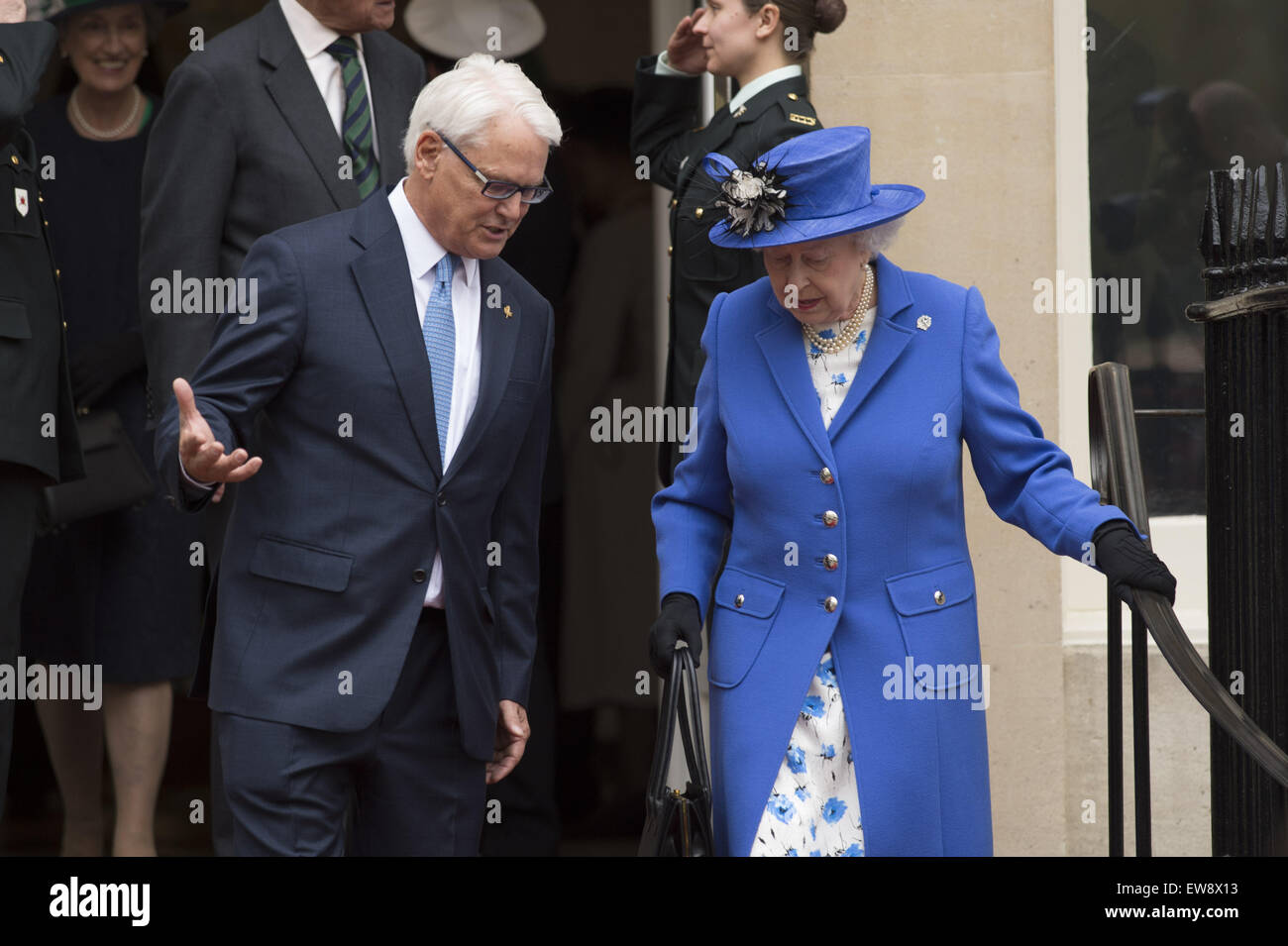 The Queen and The Duke of Edinburgh, accompanied by HRH The Princess ...