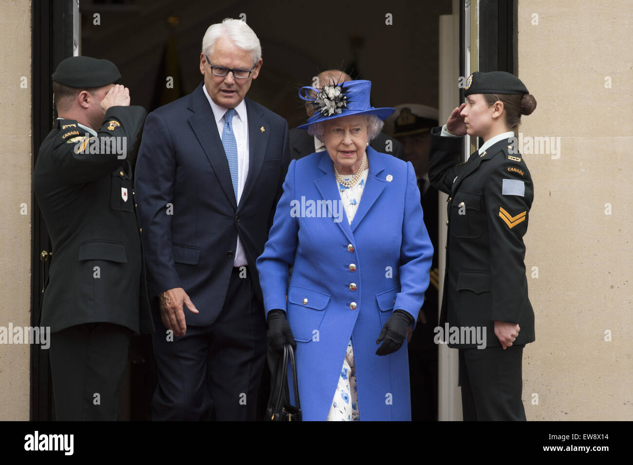 The Queen and The Duke of Edinburgh, accompanied by HRH The Princess ...