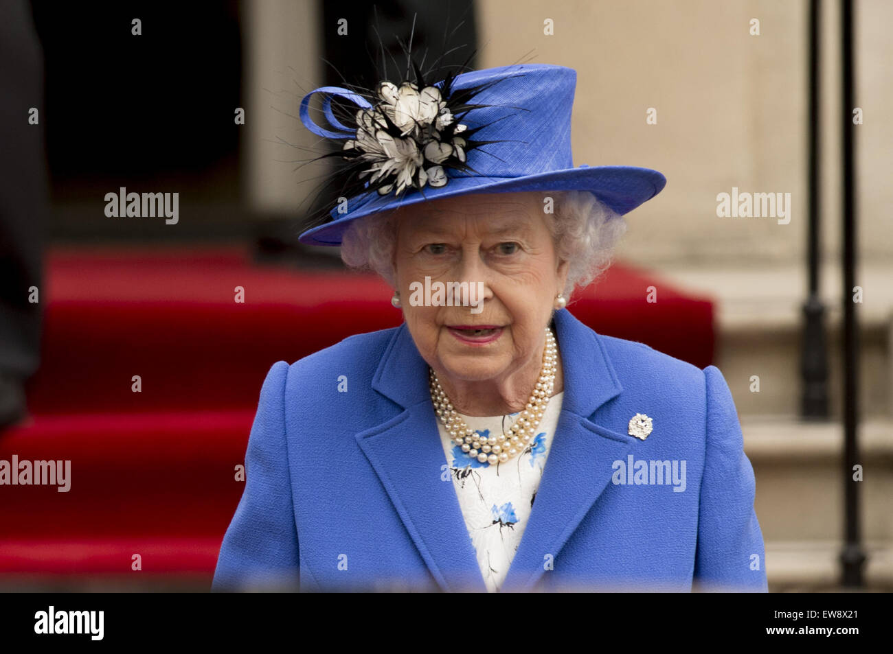 The Queen and The Duke of Edinburgh, accompanied by HRH The Princess ...