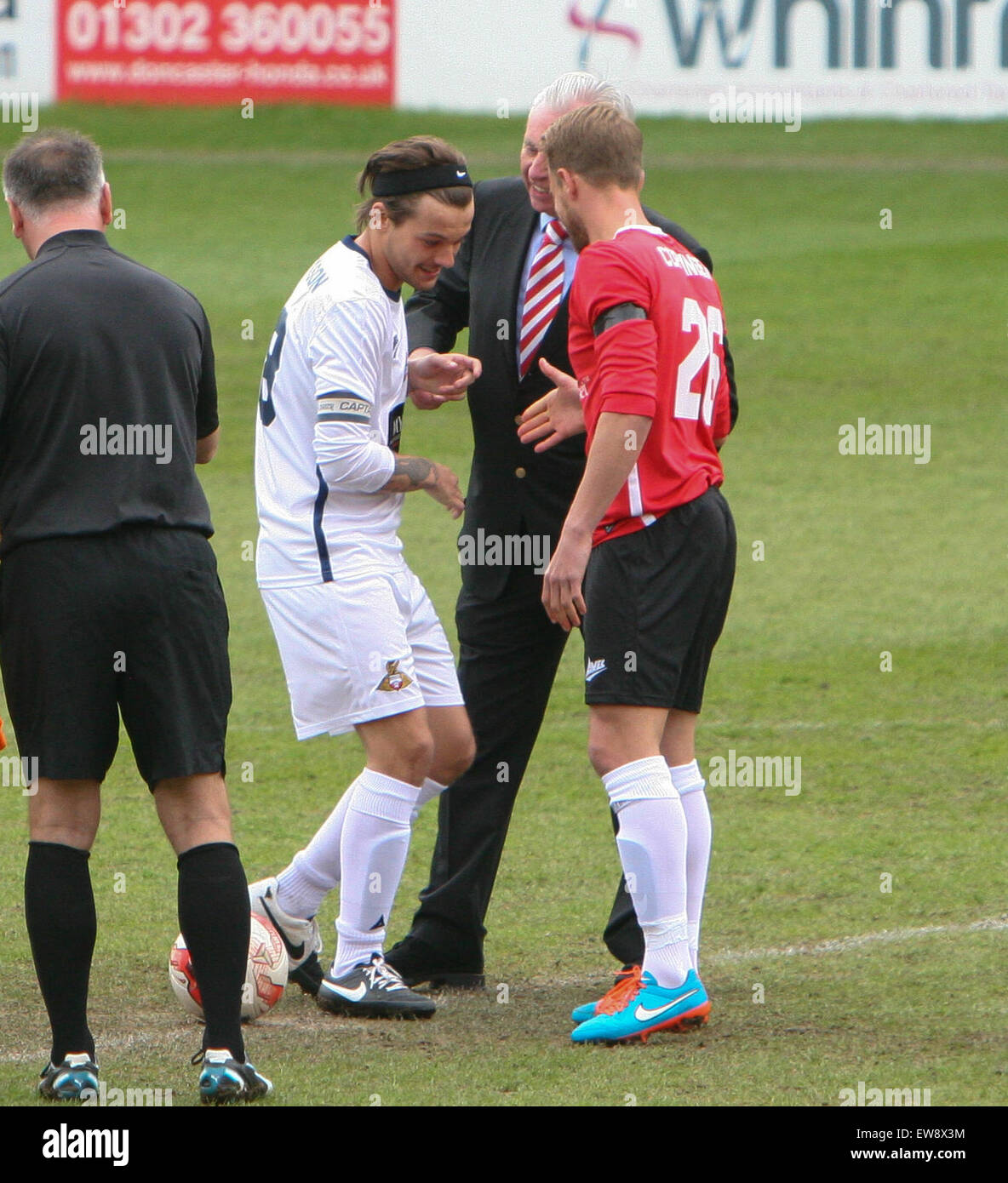Louis tomlinson doncaster rovers hi-res stock photography and images ...