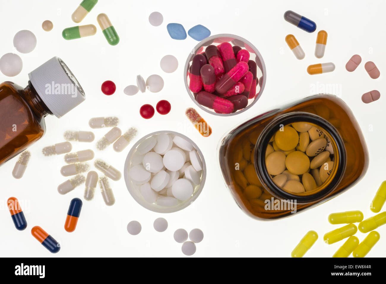 Selection of prescription drugs used by doctors in the treatment of ...