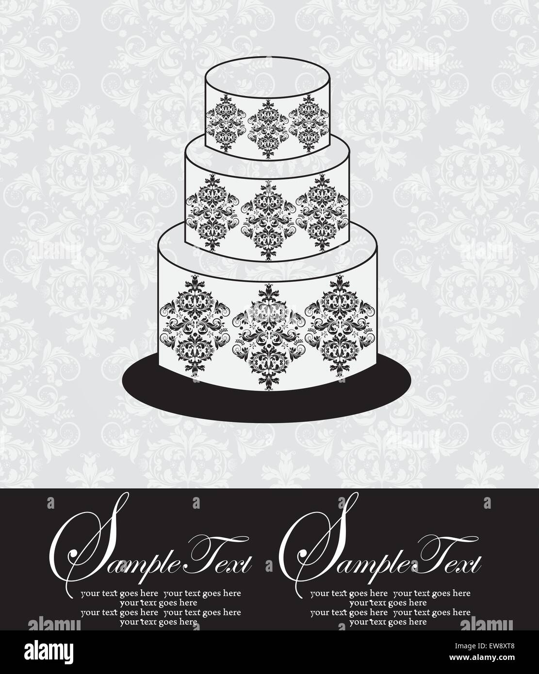 Wedding Cake Template