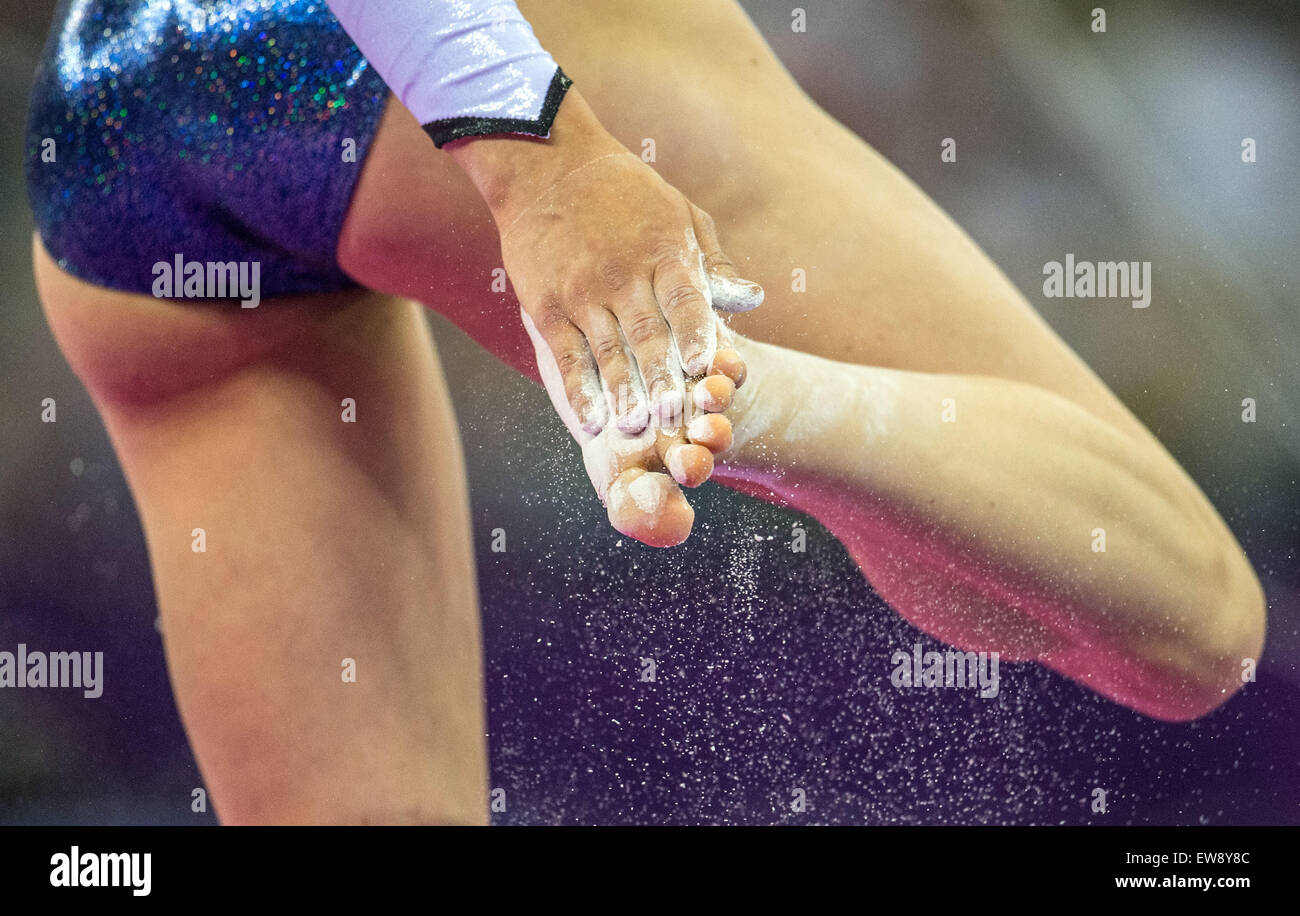 Olympic Gymnasts Feet