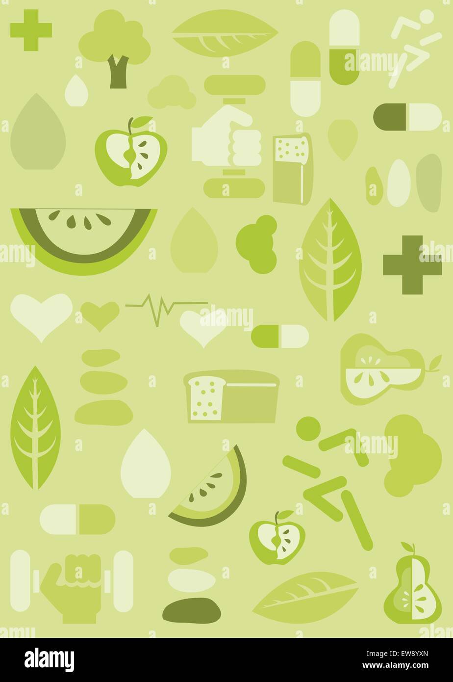Health background, vector illustration Stock Vector Image & Art - Alamy