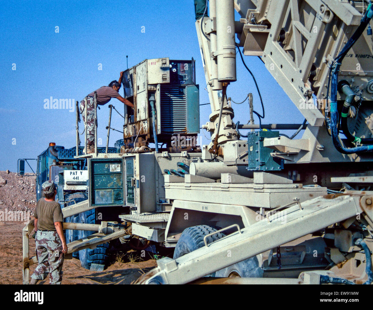 Patriot missile batteries hi-res stock photography and images - Alamy