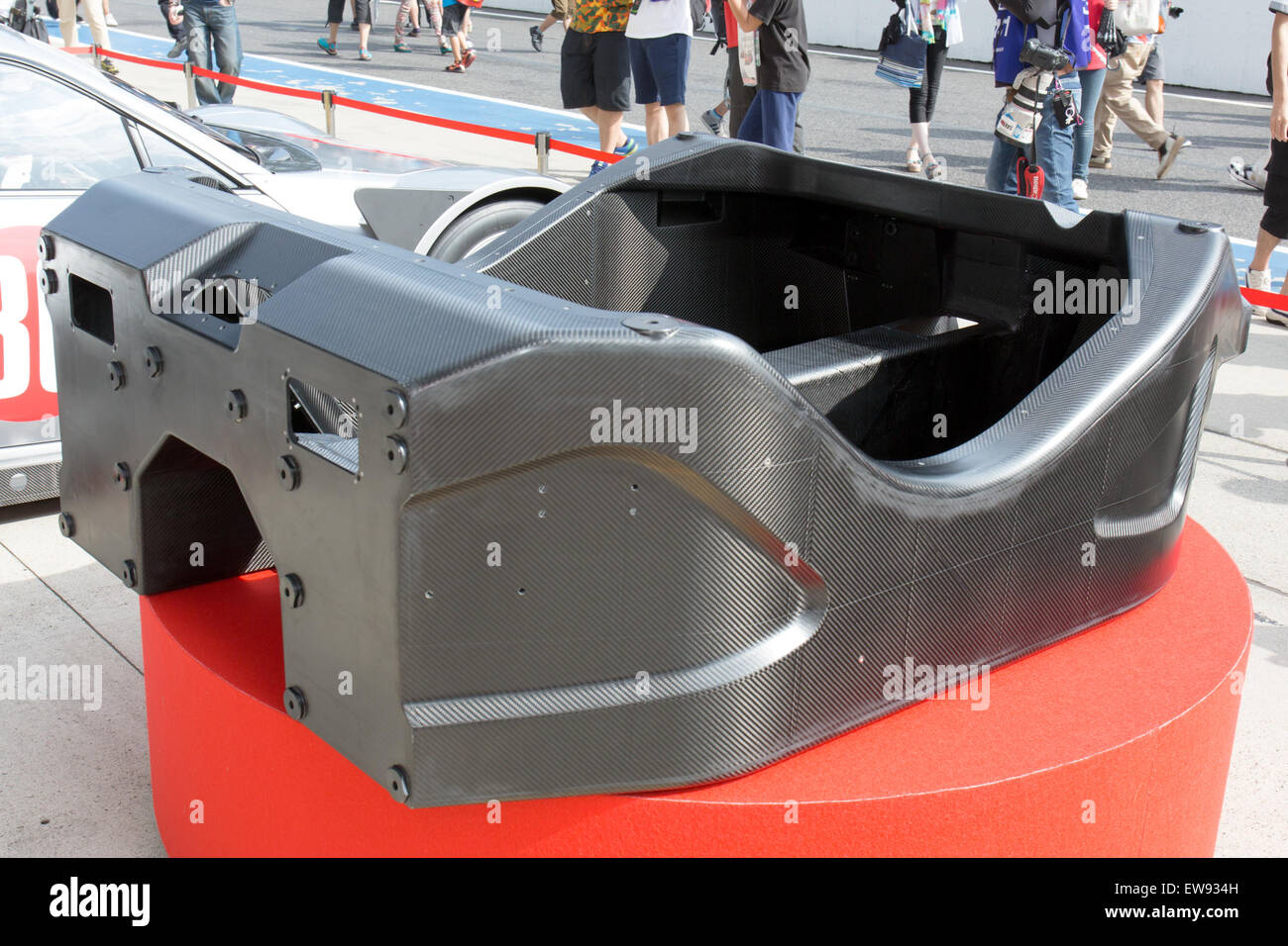 The GTA Dome M101, displayed at the 2014 Super GT Suzuka event ...