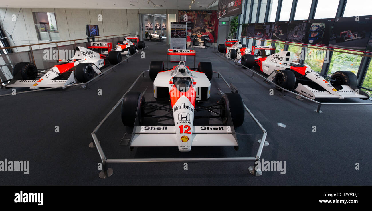 The Honda Collection Hall interior, photographed in June 2013 ...