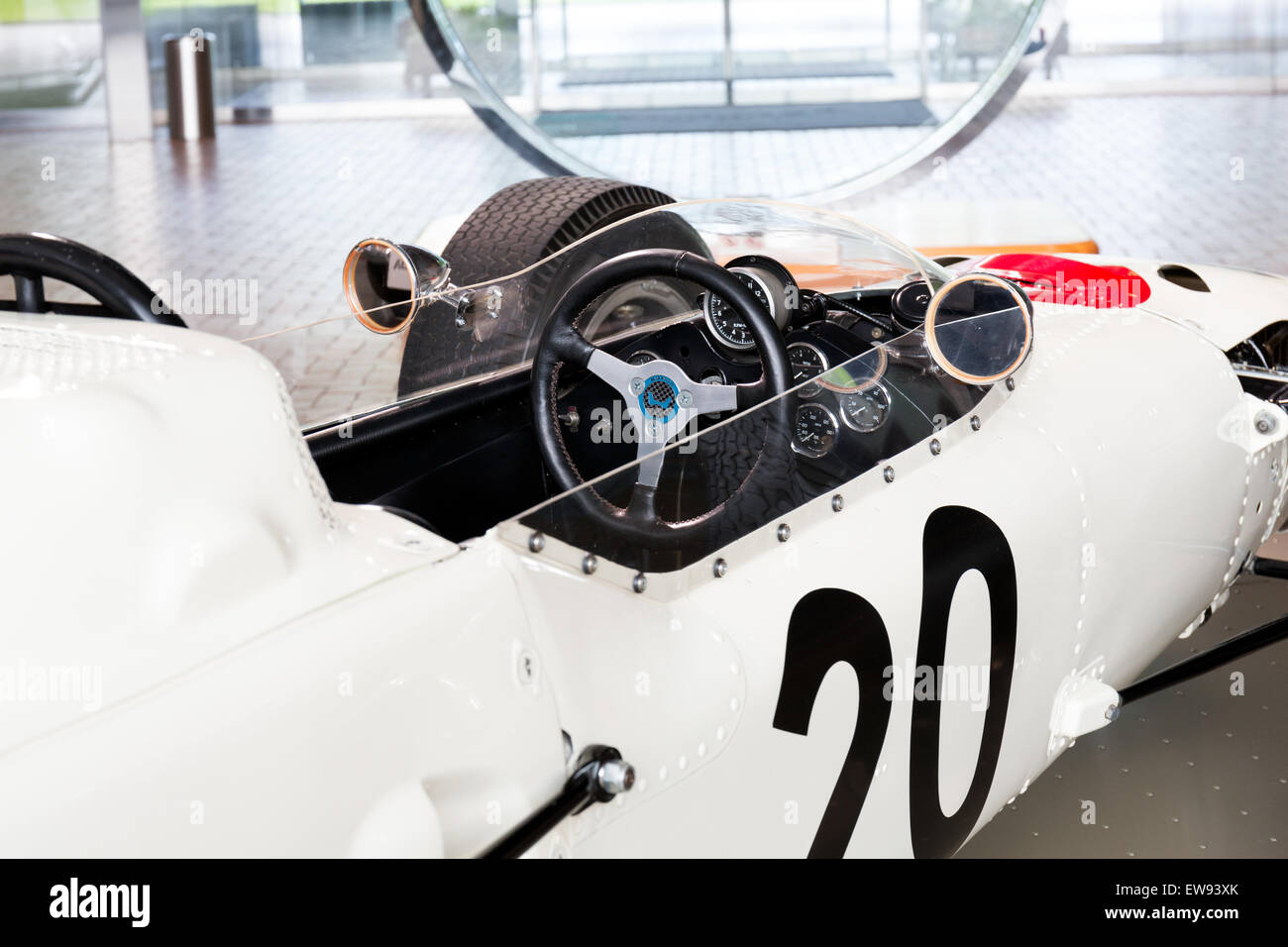 Honda RA271 cockpit Honda Collection Hall Stock Photo - Alamy