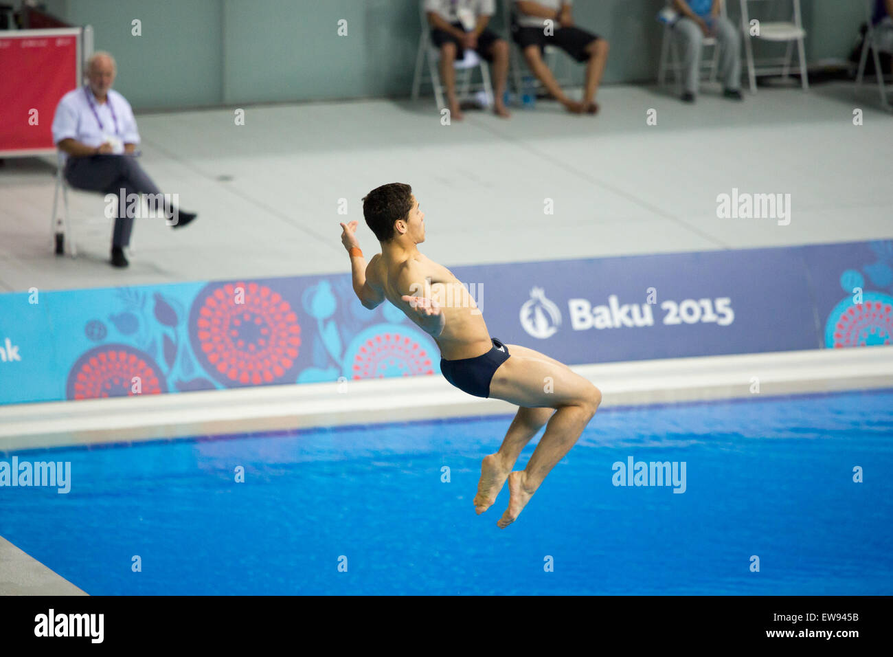 Baku Azerbaijan. 20th June, 2015. Baku 2015 European Games: Diving. Men ...